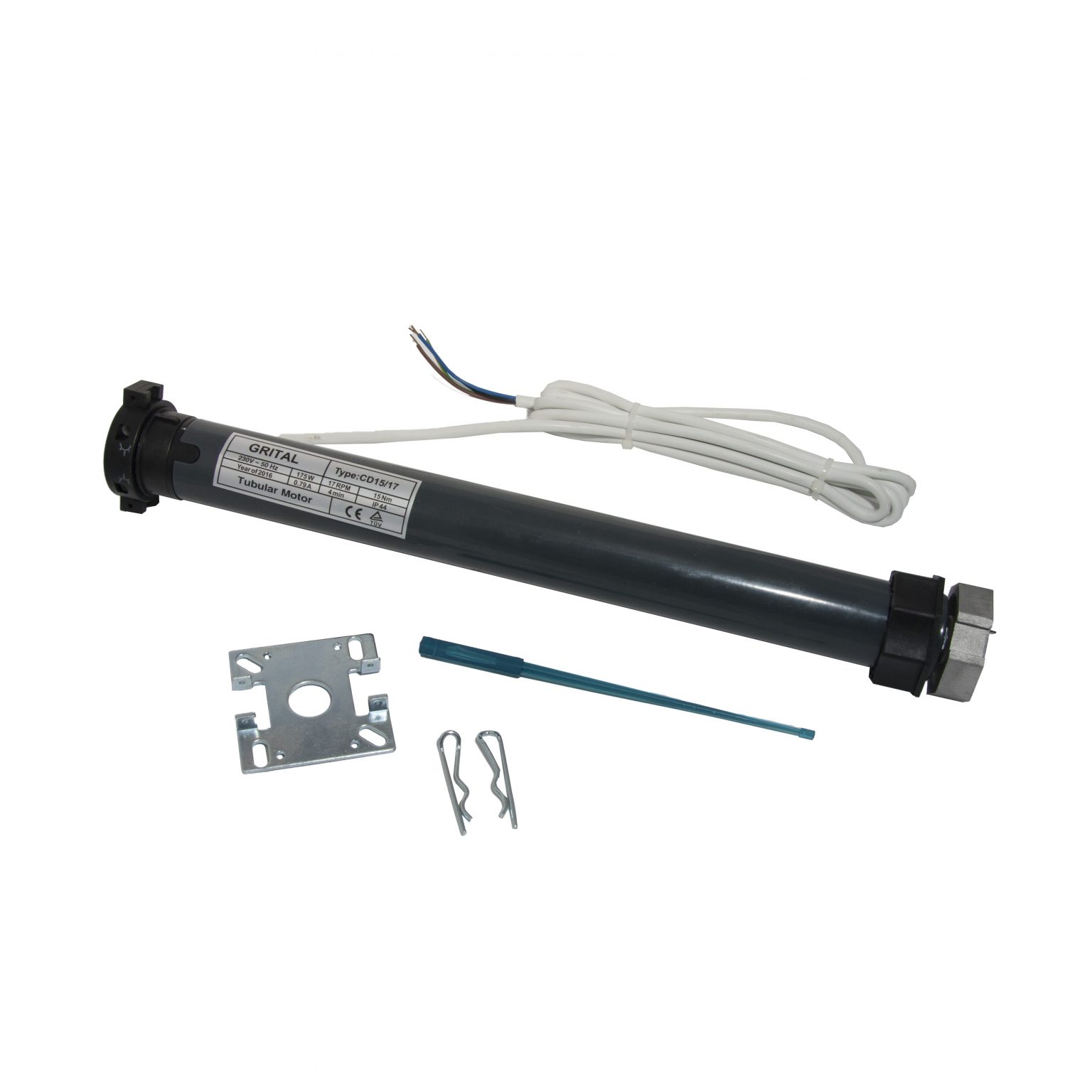 Ηλεκτρικό Μοτερ Ρολού Σωληνωτό Απλό Φ60 15Nm - 25kg - Home Safety